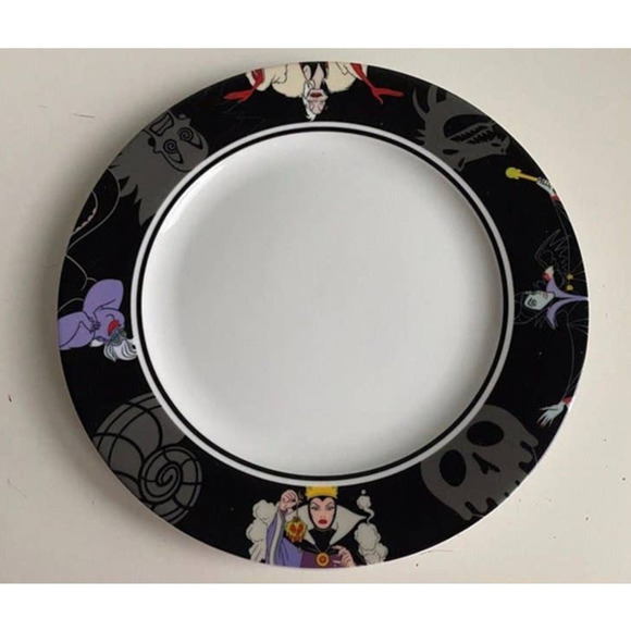 Disney | Dining | Disney Villains Ceramic Dinner Plate Ursula ...